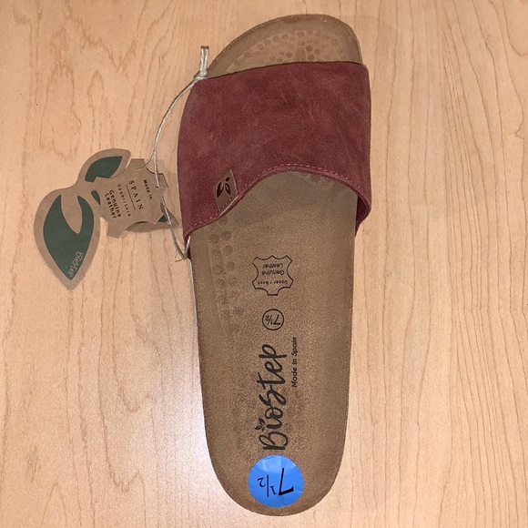 Biostep | Shoes | Biostep Womens Genuine Leather Slide Sandal | Poshmark